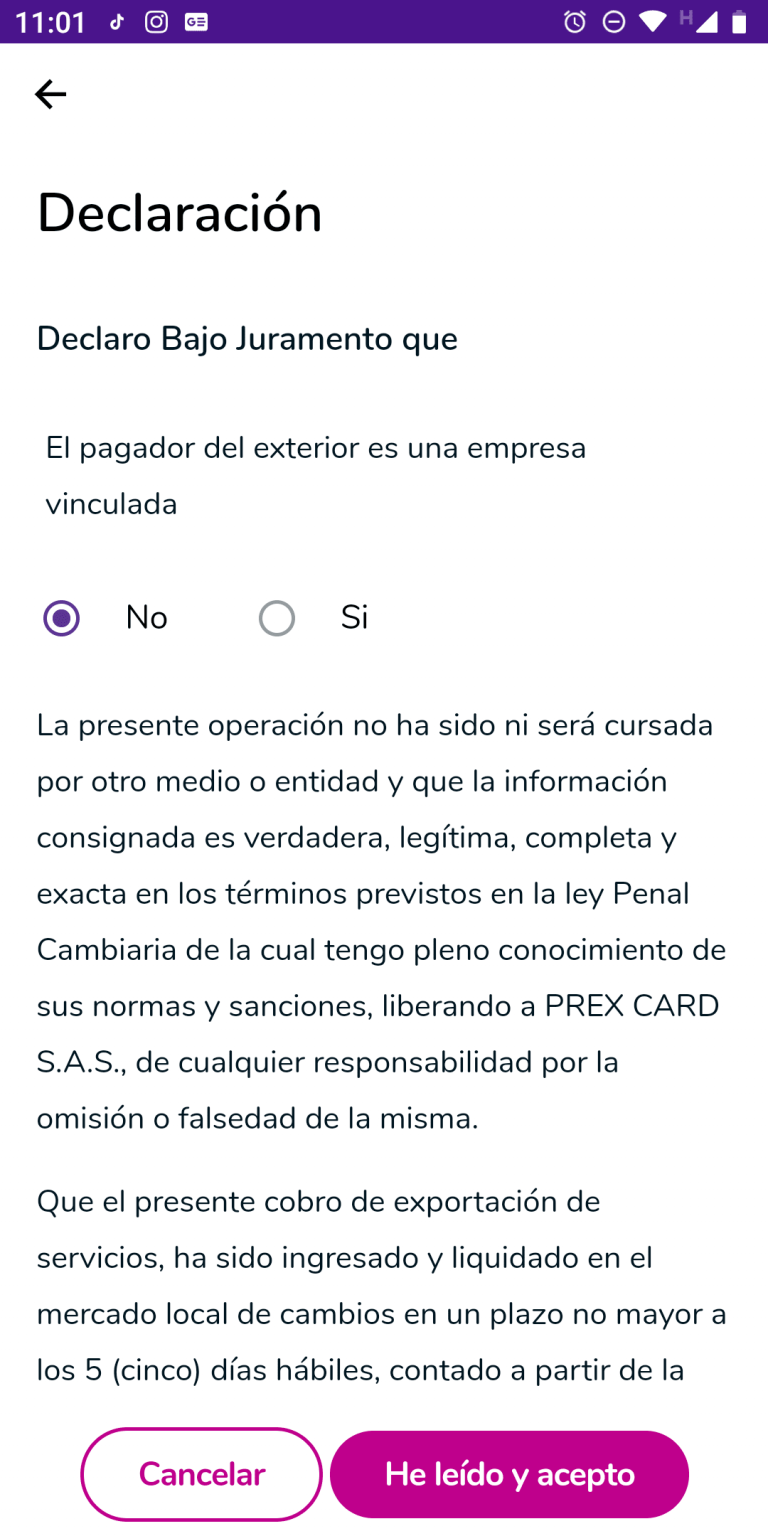 Prex Argentina: ¿Cómo funciona la tarjeta Prepaga? - Retirar Dinero